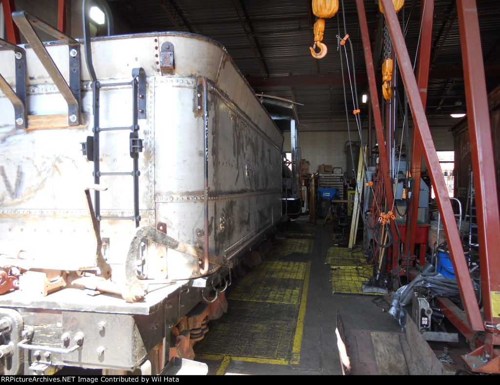 D&RGW 318 Under Restoration
